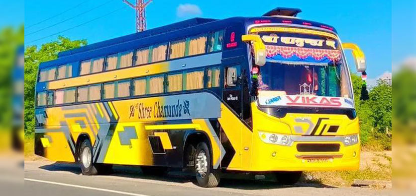 Photo Gallery, Bus Photos, Fleet Photos | Shree Chamunda Travels Agency
