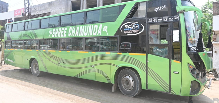 Photo Gallery, Bus Photos, Fleet Photos | Shree Chamunda Travels Agency