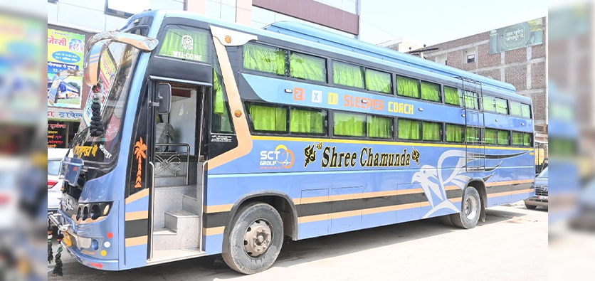 Photo Gallery, Bus Photos, Fleet Photos | Shree Chamunda Travels Agency